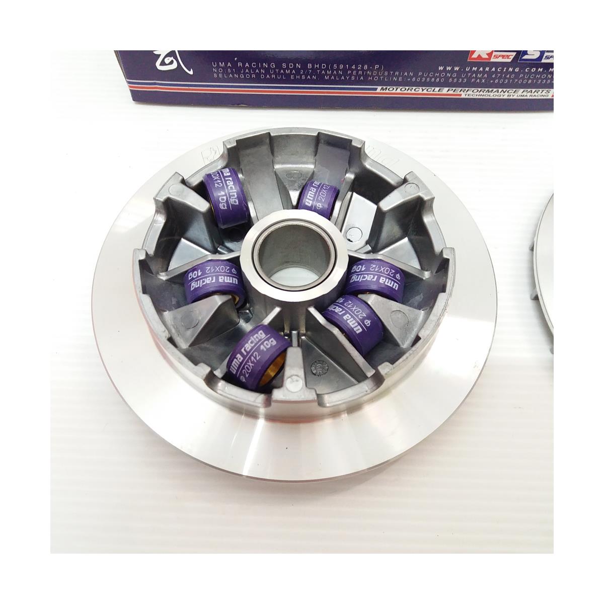 PULLEY SET WITH DRIVE FACE NVX155/NMAX (UMA RACING)